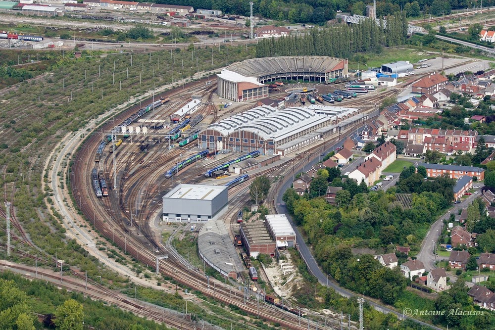 Le dépôt SNCF de Longueau