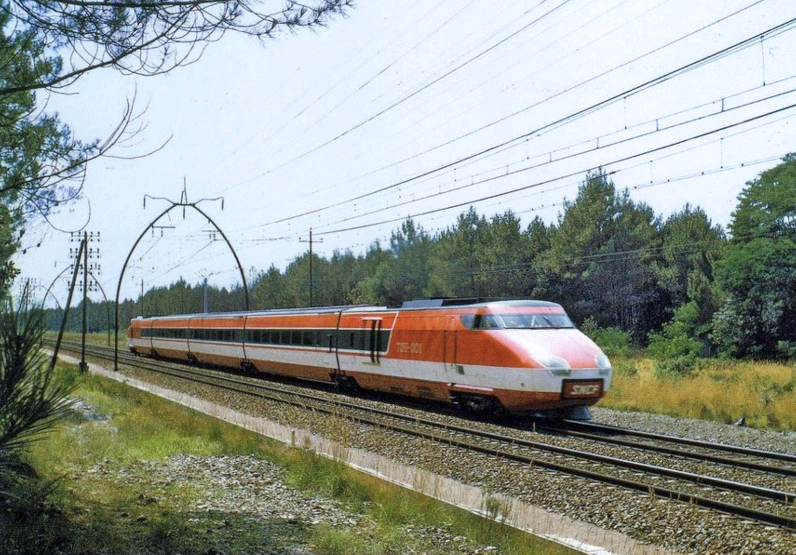 TGV 001, le prototype