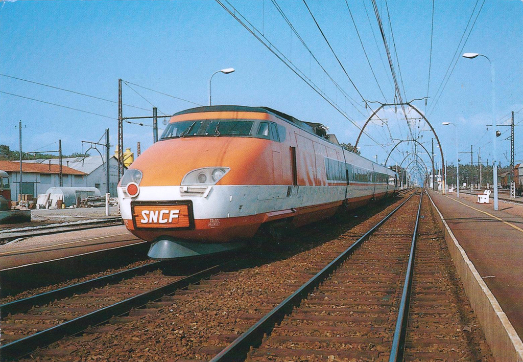 TGV 001, le prototype