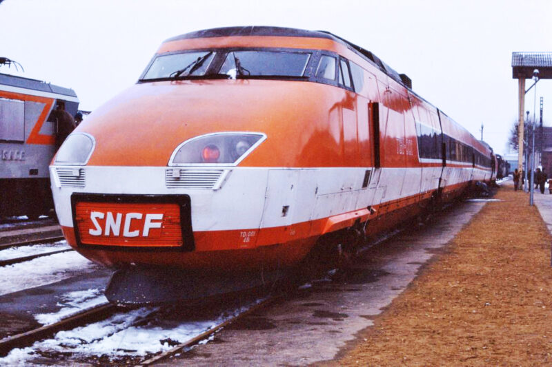 TGV 001, le prototype
